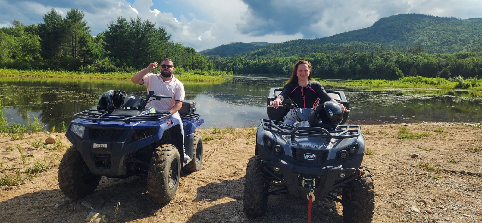 Kayak + ATVing = Summer Fun! – Out Back Kayak: ATV and Snowmobile Rentals