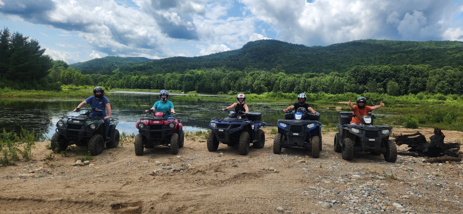 Kayak + ATVing = Summer Fun! – Out Back Kayak: ATV and Snowmobile Rentals